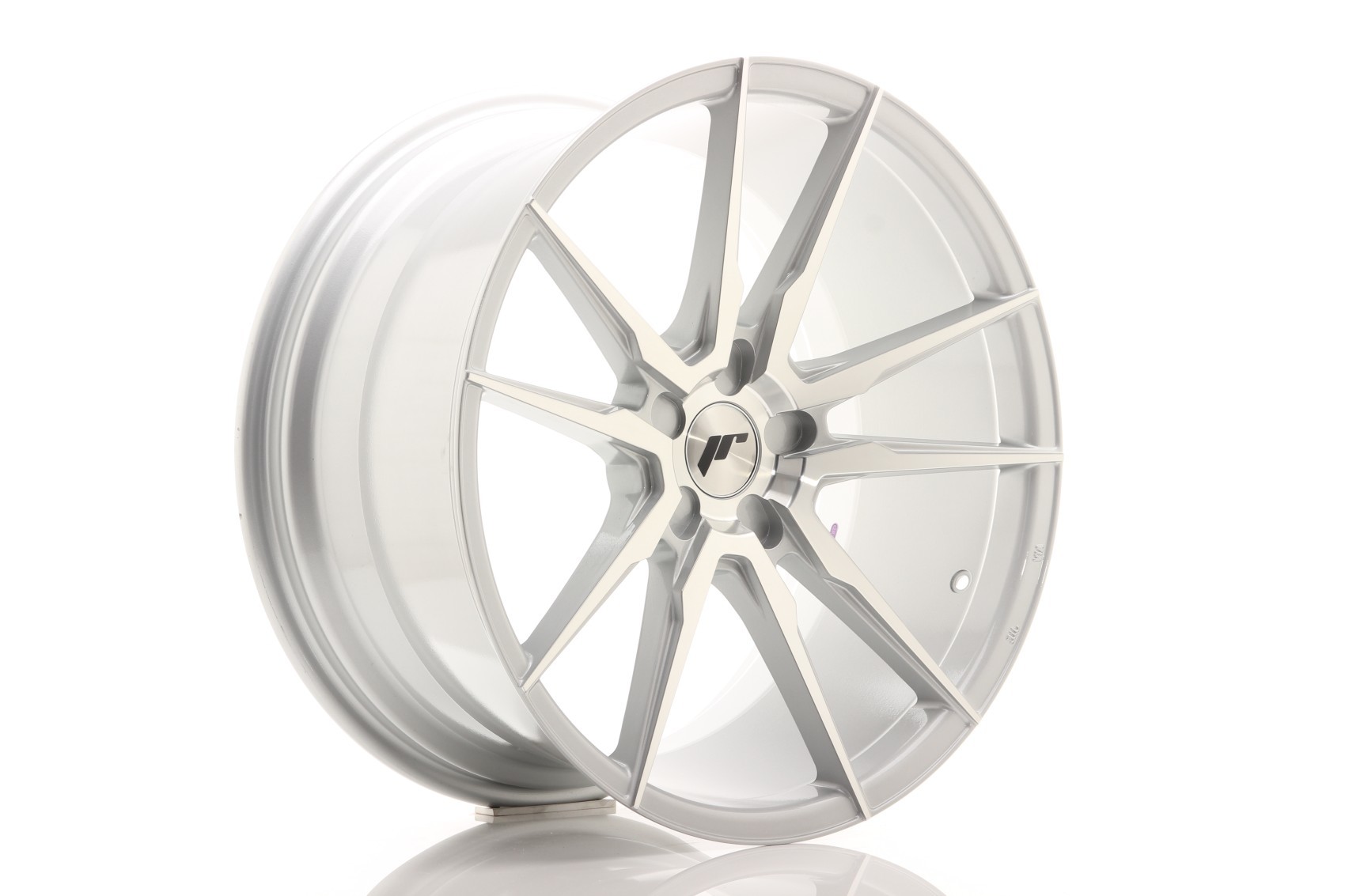 Japan Racing JR-21 20x10 5H Blank Silver Machined | ModeView