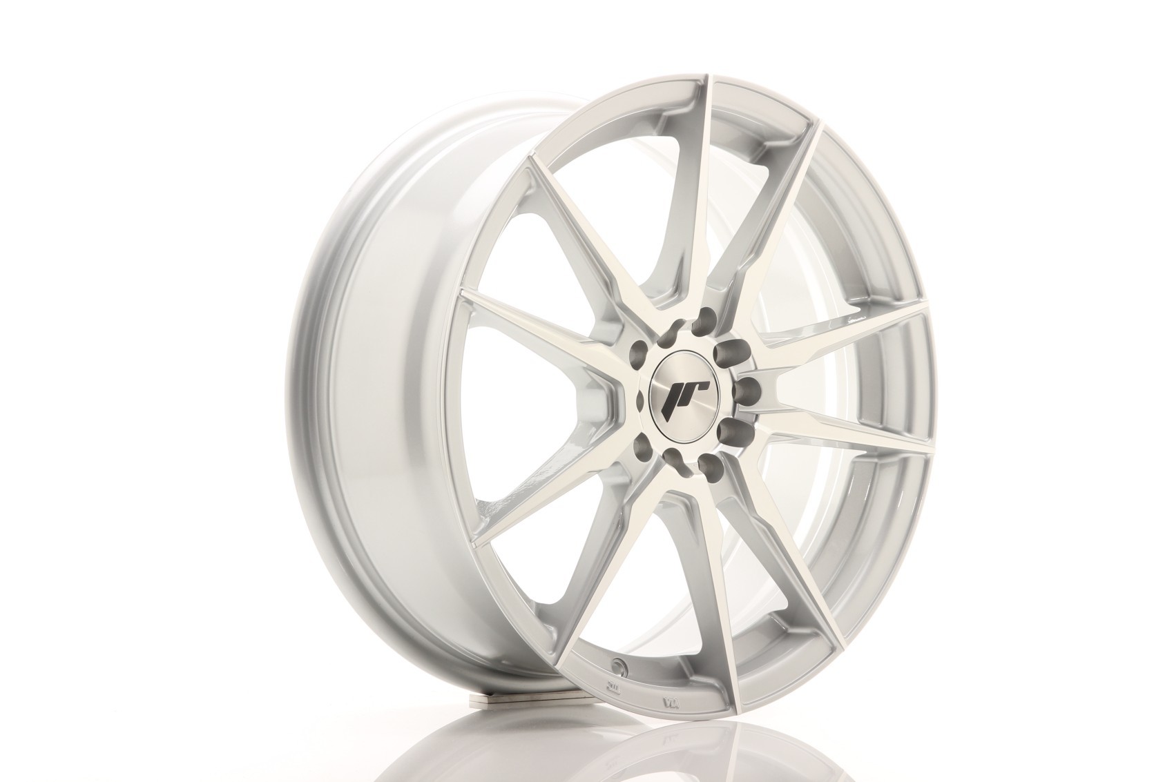 Japan Racing JR-21 17x7 Silver Machined | ModeView