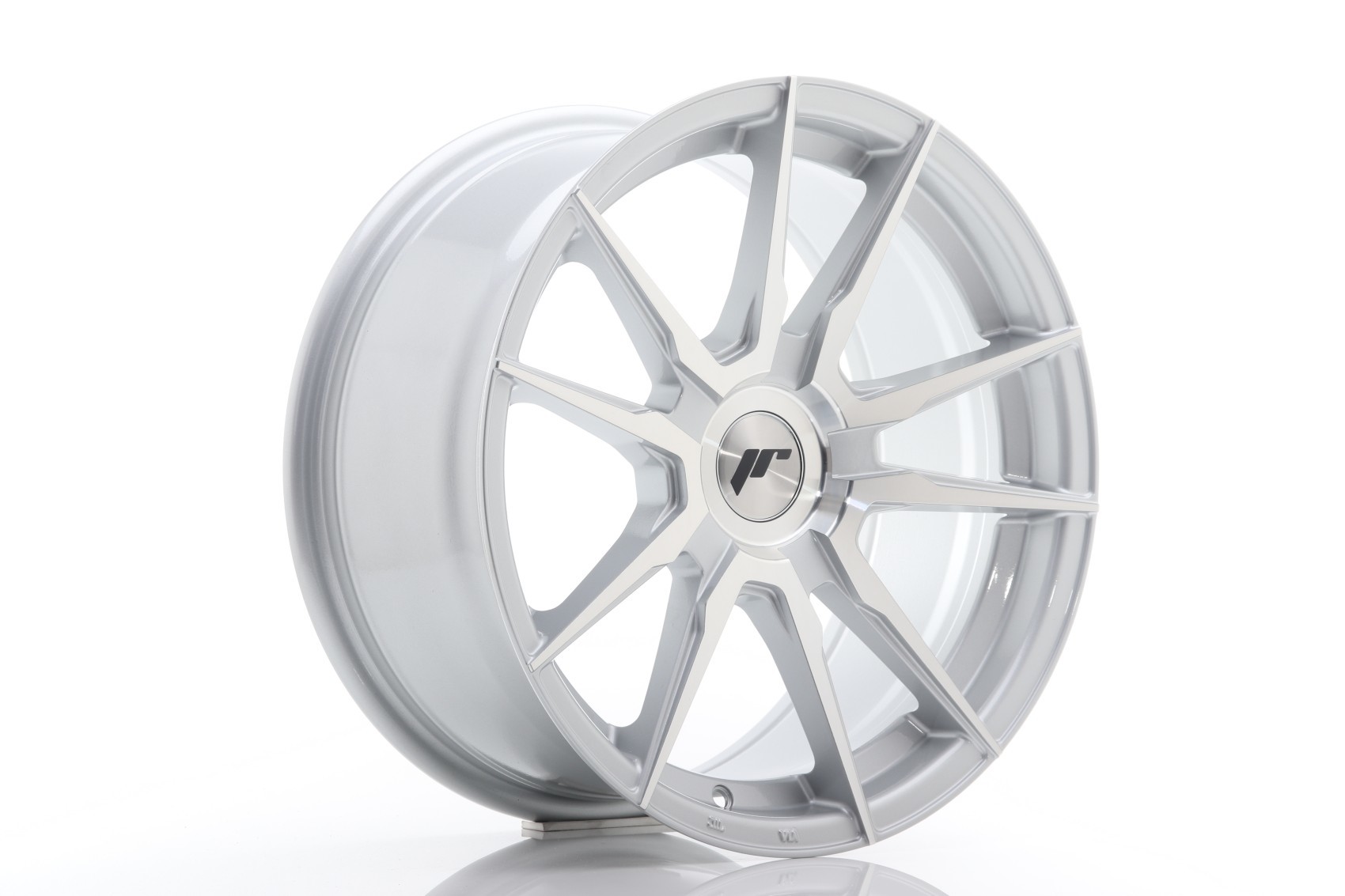 Japan Racing JR-21 17x8 Blank Silver Machined | ModeView