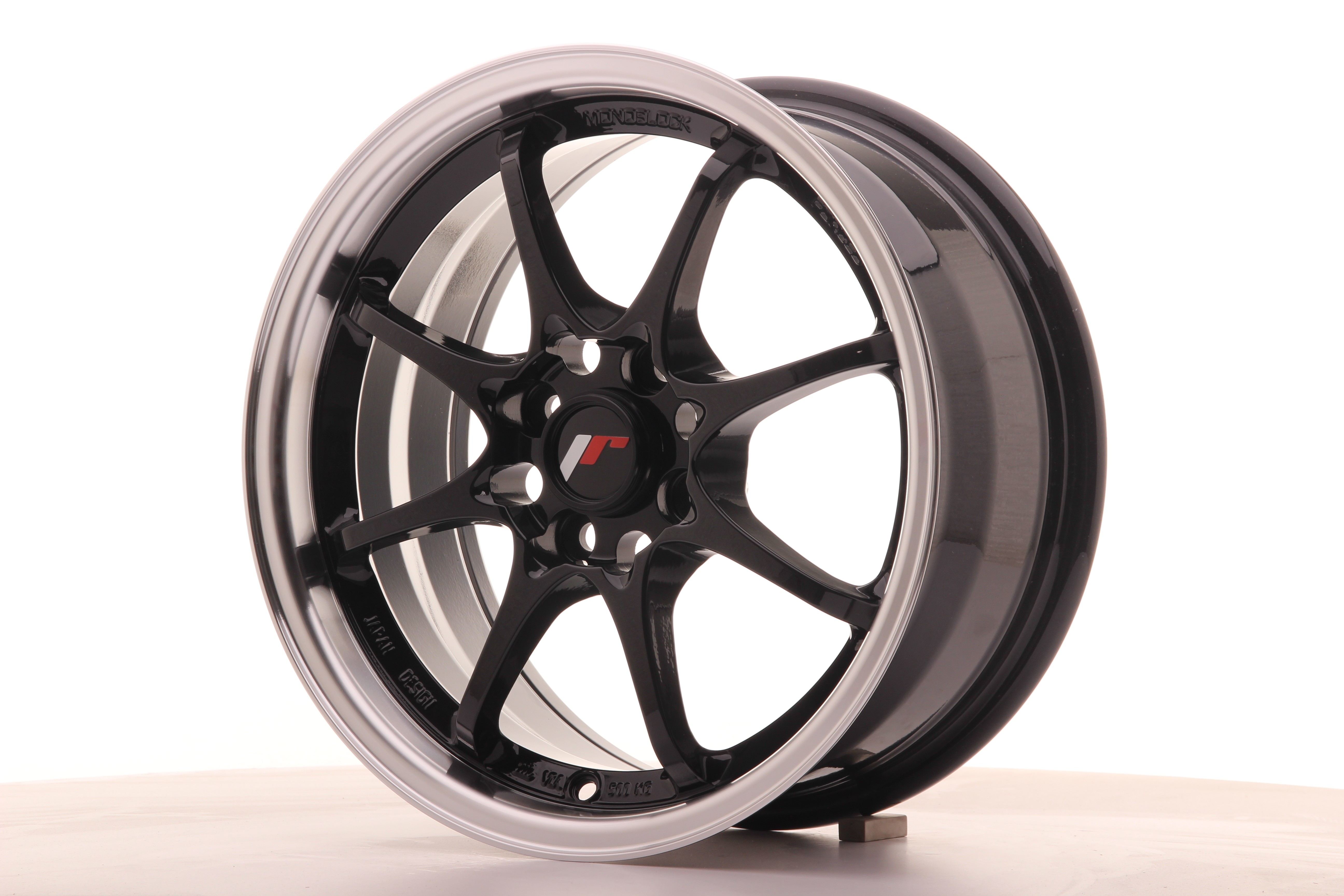 Japan Racing JR-5 15x7 4H Gloss Black | ModeView