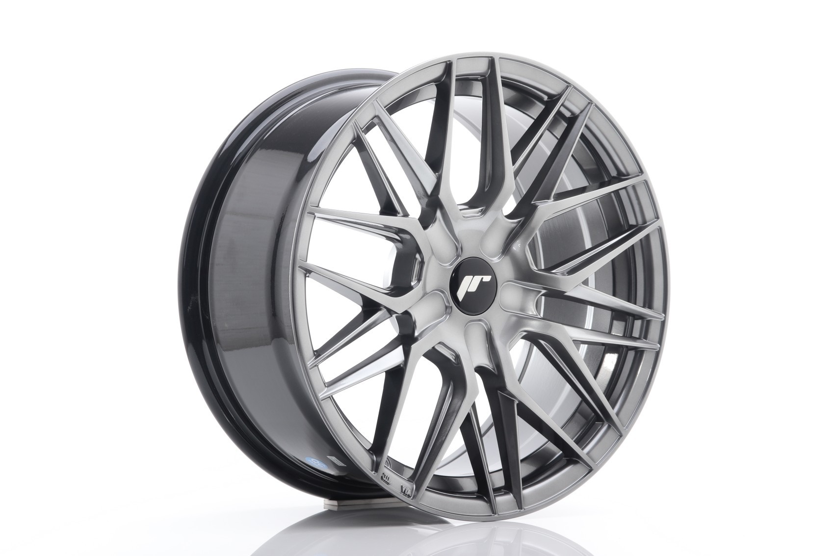 Japan Racing JR-28 17x8 Blank Hyper Black | ModeView