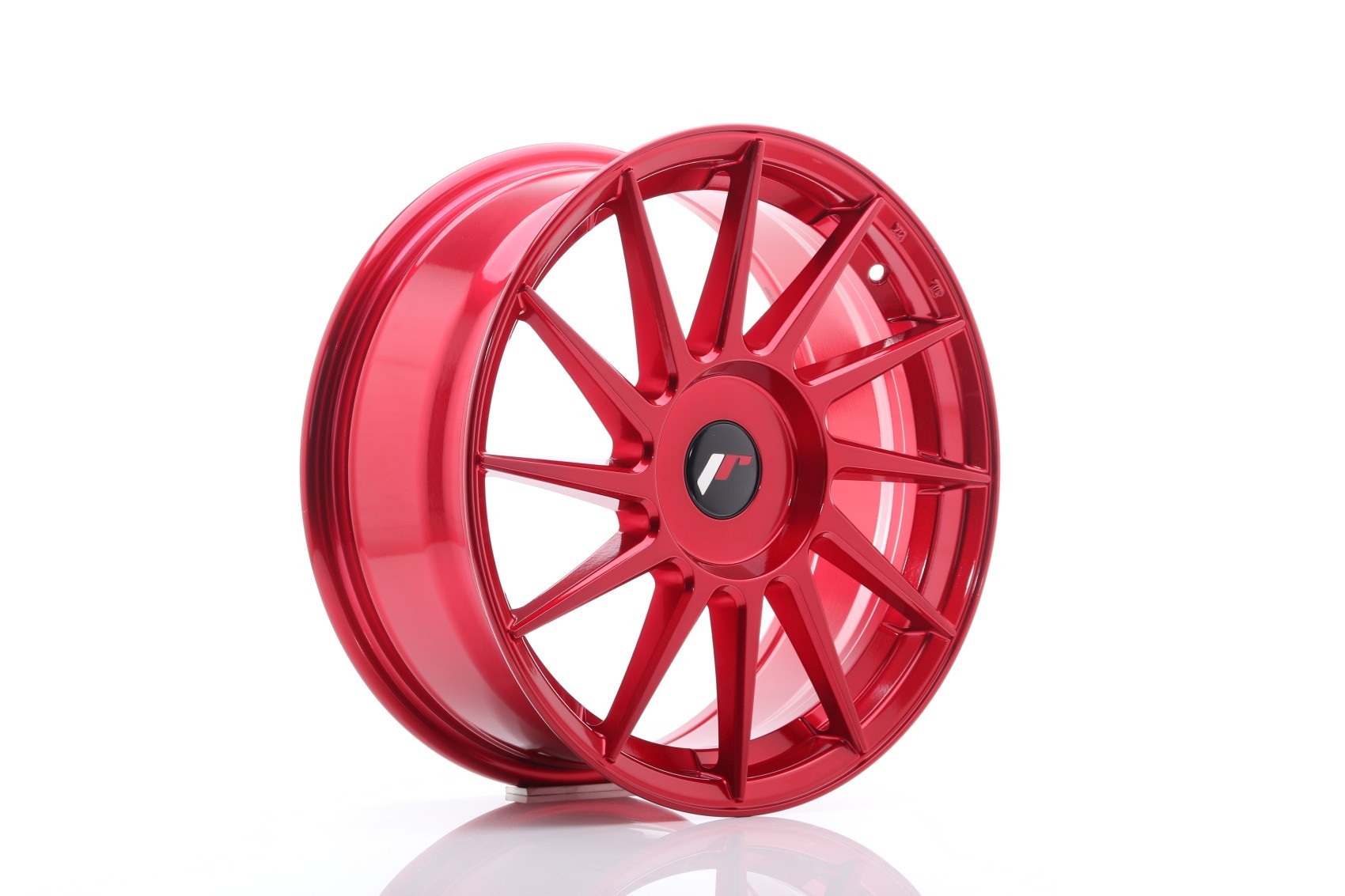Japan Racing JR-22 17x7 Blank Platinum Red | ModeView