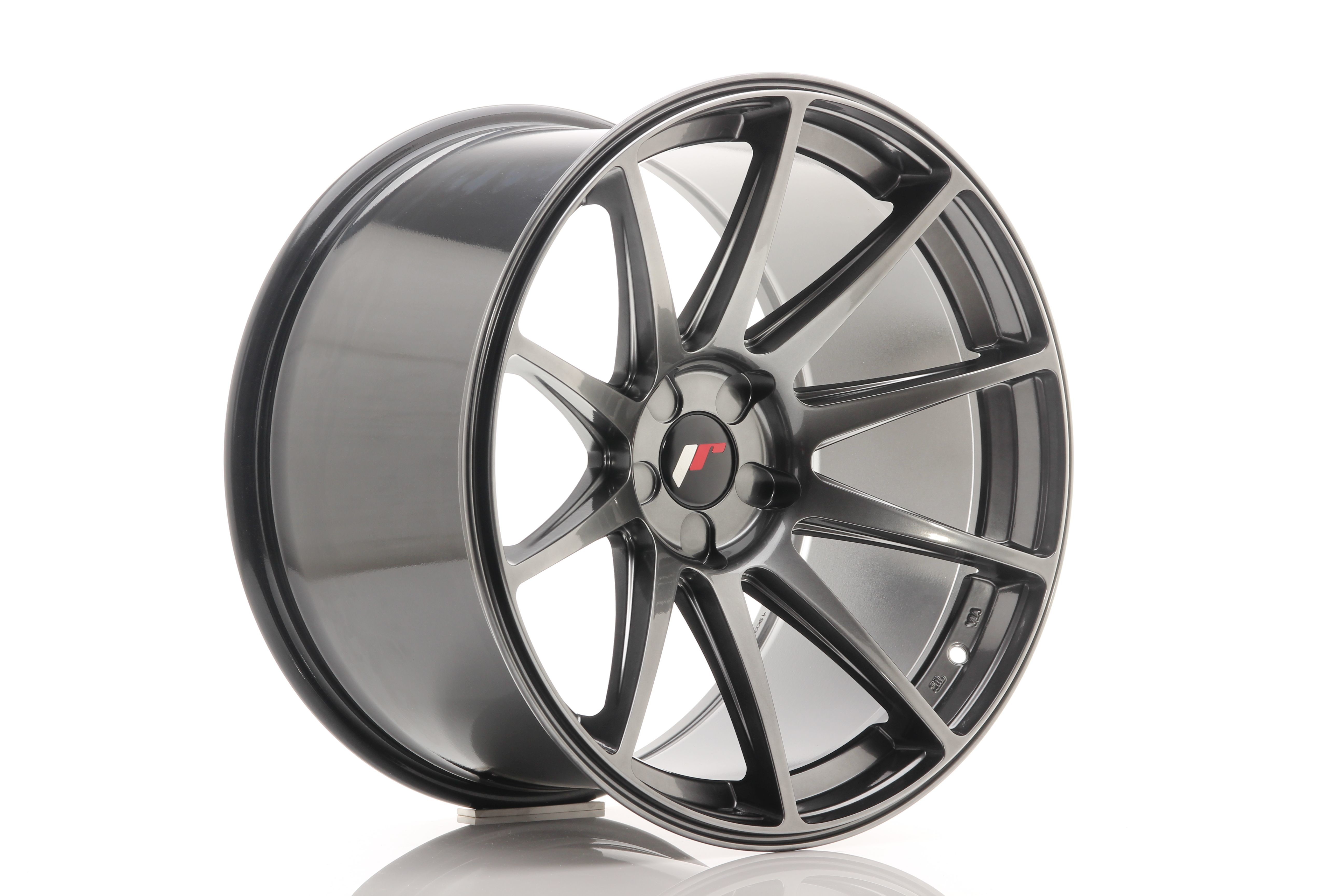 Japan Racing JR-11 19x11 5H Blank Hyper Black | ModeView