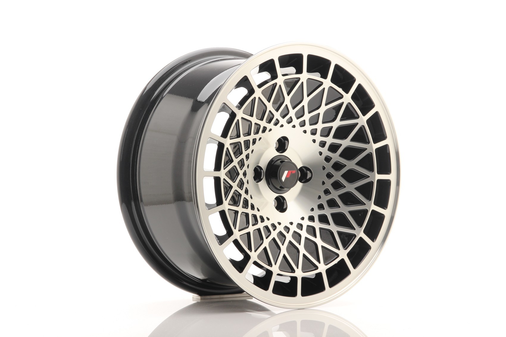 Japan Racing JR-14 16x8 Black Machined | ModeView
