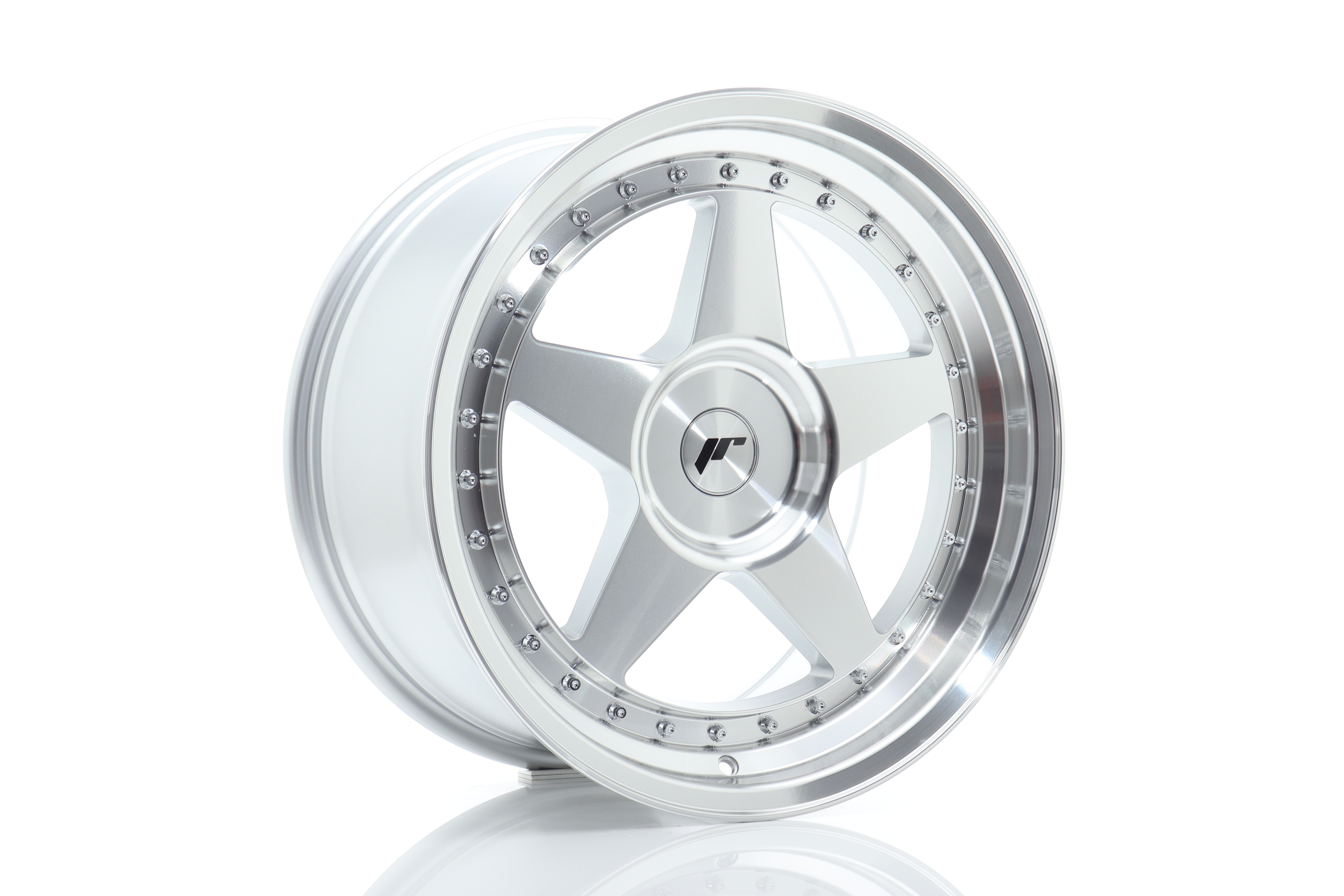 JR Wheels JR6 18x9,5 BLANK Silver Machined Face | ModeView