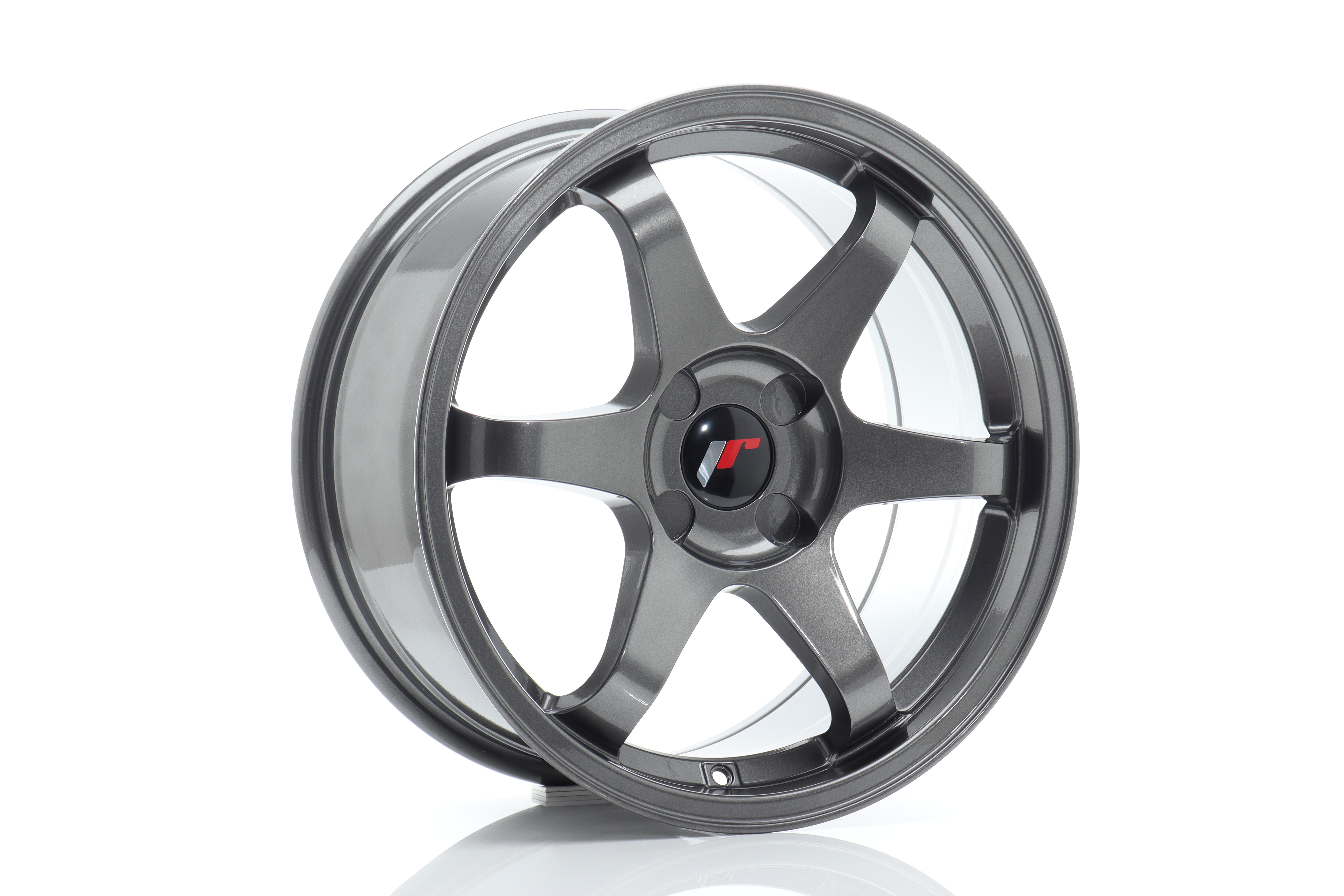 JR Wheels JR3 17x8 4H BLANK Gun Metal | ModeView