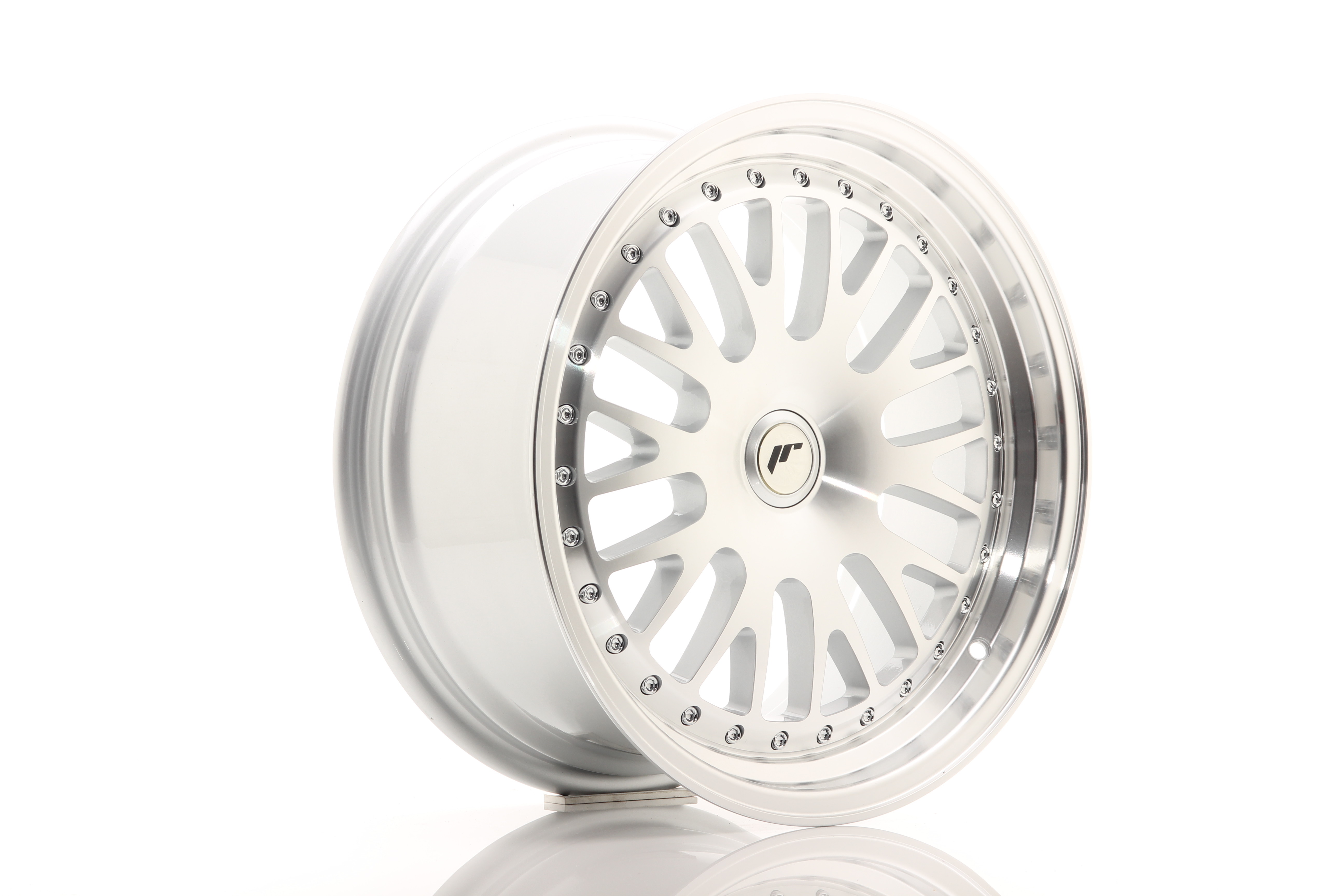 Japan Racing Jr-10 17x8 Silver Machined Face | ModeView