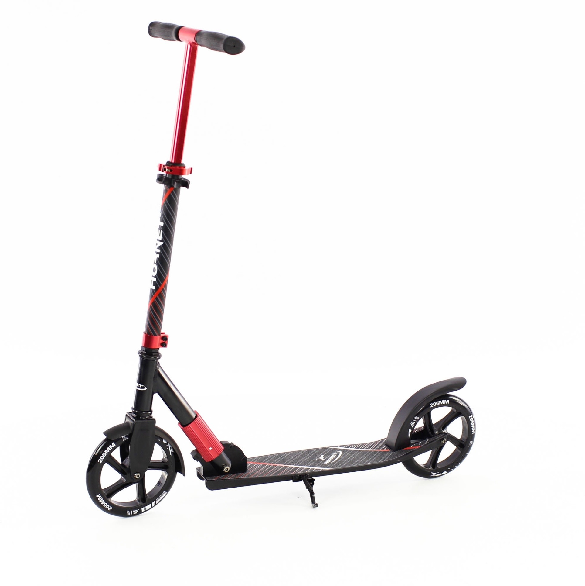 Hulajnoga Hudora Hornet Strong 200 czarno-czerwona | ModeView